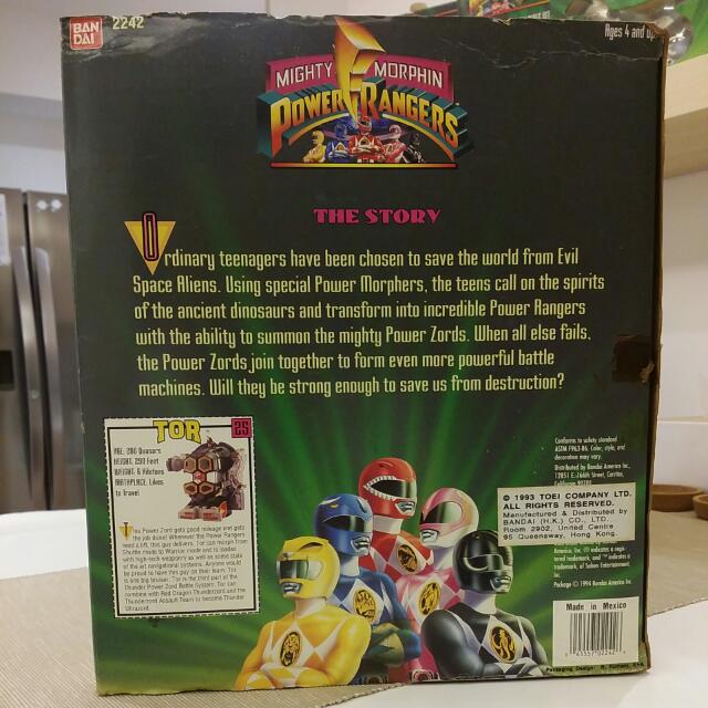 Power Rangers Tor The Shuttle Zord, Hobbies & Toys, Toys & Games on ...