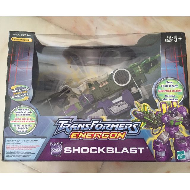 Transformers Energon Shockblast MISB, Hobbies & Toys, Toys & Games on Carousell