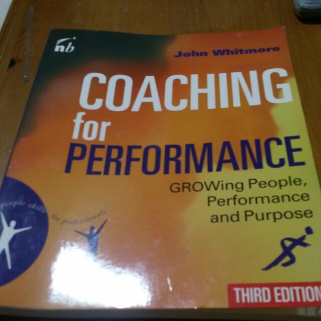 Coaching For Performance, Hobbies & Toys, Books & Magazines, Children's ...