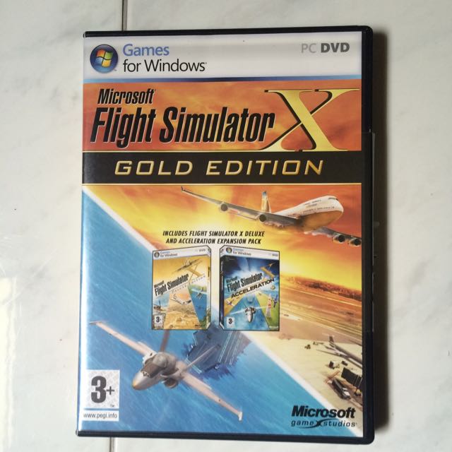 (Reserved)Flight Simulator X Gold Edition (FSX), Video Gaming, Video ...