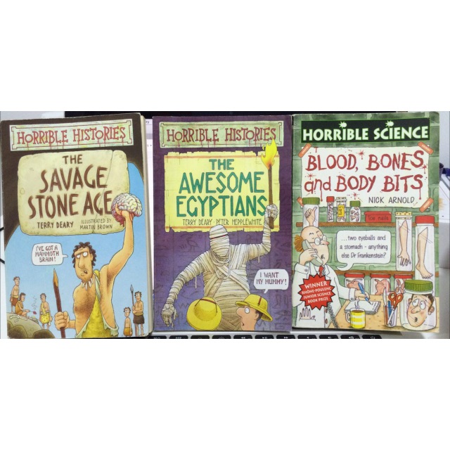 Horrible Histories/Horrible Science Series, Hobbies & Toys, Books ...