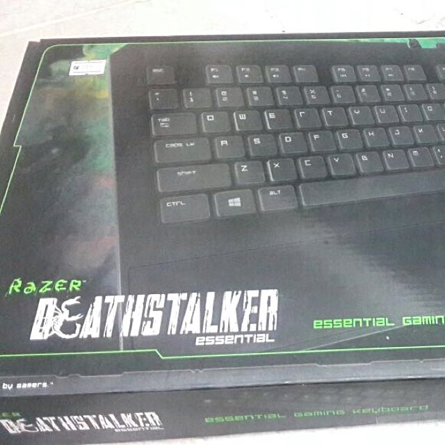 Razer DeathStalker Gaming Keyboard, Computers & Tech, Parts ...