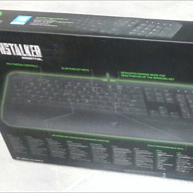 Razer DeathStalker Gaming Keyboard, Computers & Tech, Parts ...
