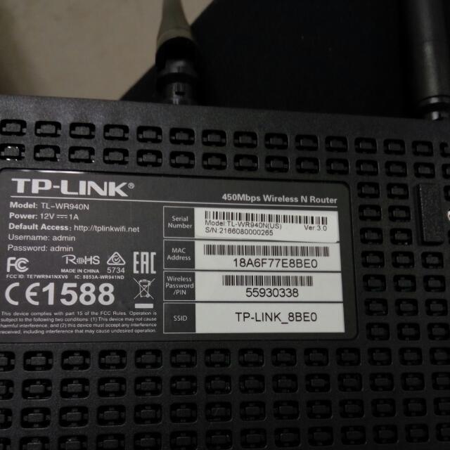 TP-Link N450 Wireless WiFi Router 450 Mbps (TL-WR950N)_V3, Computers ...