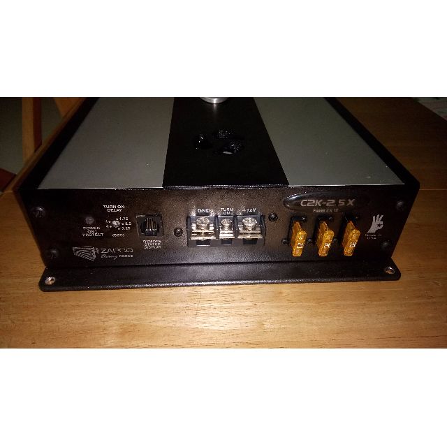 Zapco C2K 2.5 Competition Amplifier - Legendary SQ Amp, Audio, Other Audio Equipment on Carousell