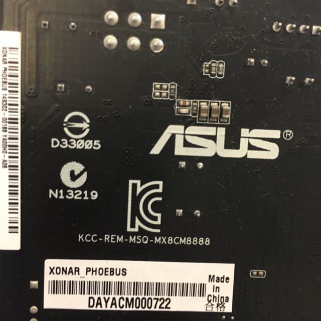 ASUS ROG Xonar Phoebus Sound Card, Computers & Tech, Parts ...