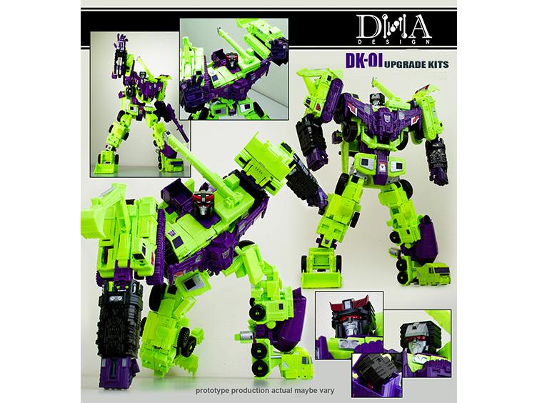 DNA Design DK-01 Upgrade Kit for Hasbro Transformers Generations ...