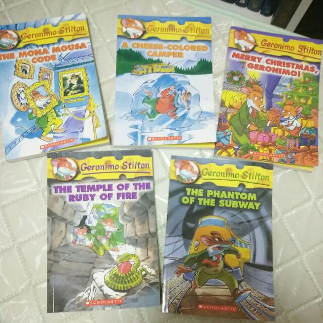 Geronimo Stilton Story Book 1-25, Hobbies & Toys, Books & Magazines ...
