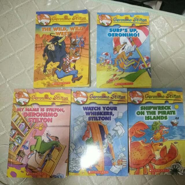 Geronimo Stilton Story Book 1-25, Hobbies & Toys, Books & Magazines ...