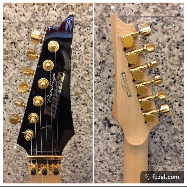 Ibanez Japan Made Prestige RG1550 FM Electric Guitar, Hobbies & Toys ...