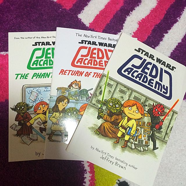 Star Wars - Jedi Academy Book Set, Hobbies & Toys, Books & Magazines ...