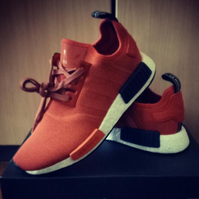 Adidas NMD R1 Vivid Red, Men's Fashion, Footwear, Sneakers on Carousell