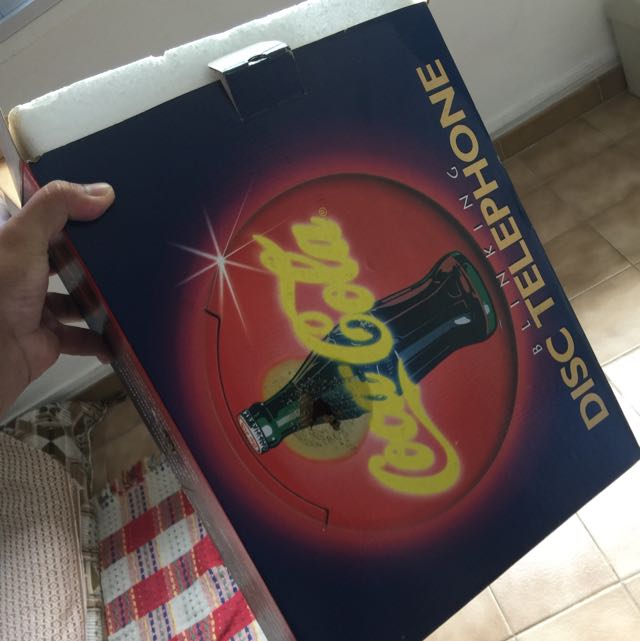 Vintage Coke Telephone Disc, Hobbies & Toys, Memorabilia & Collectibles ...