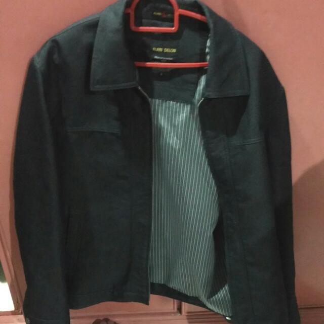 Alain Delon Dark Wash Denim Jacket, Men's Fashion, Coats, Jackets and ...