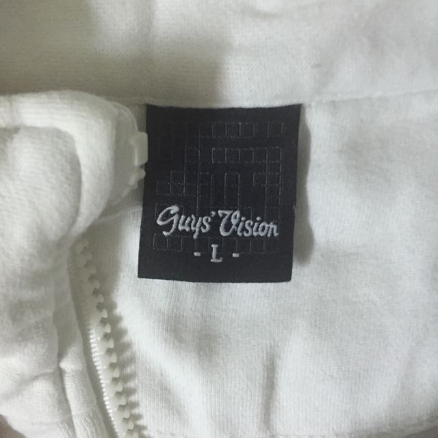 Plain White Jacket, Men's Fashion, Coats, Jackets and Outerwear on ...