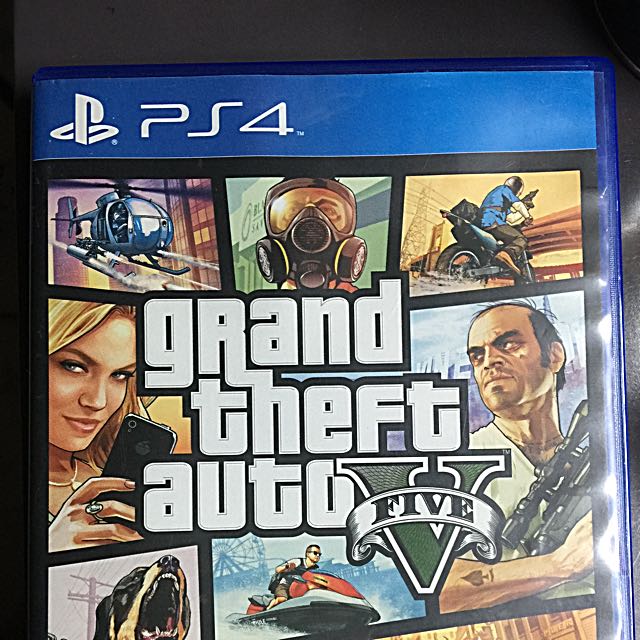 PS4 Grand Theft Auto V, Video Gaming, Video Games, PlayStation on Carousell