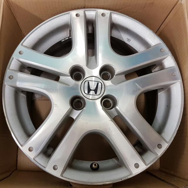 Used: Stock Honda 15" Rims, Car Accessories on Carousell