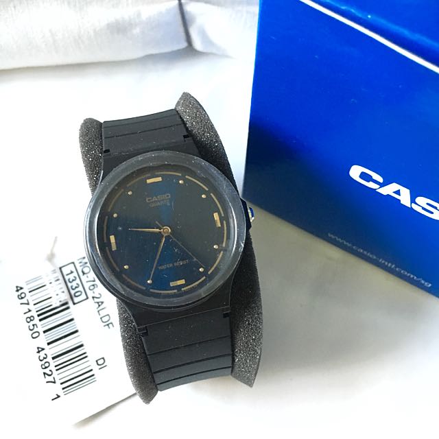 Casio Watch Blue Face, Men's Fashion, Watches & Accessories, Watches on ...