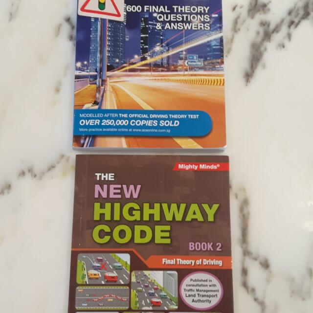 Highway Code And Q&A Final Theory, Everything Else on Carousell