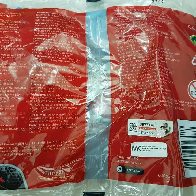 Shell Official Merchandise Lego Ferrari F1, Hobbies & Toys, Toys ...