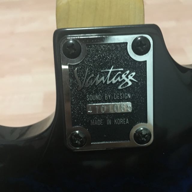 Vantage Electric Guitar, Hobbies & Toys, Music & Media, Musical ...