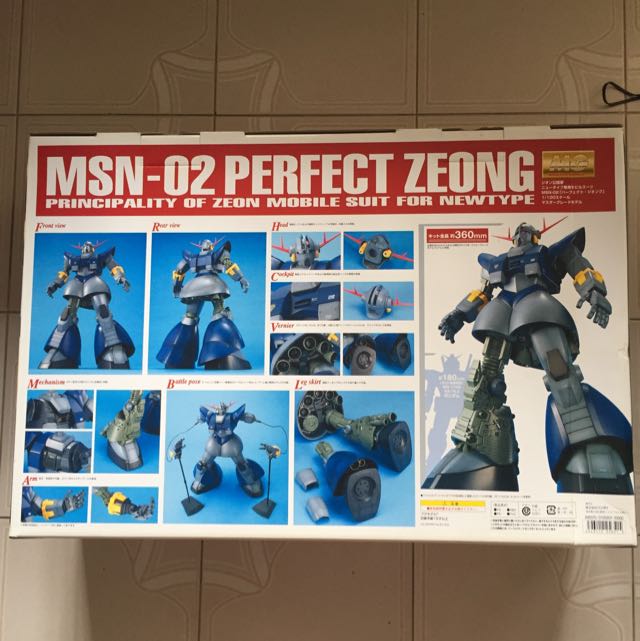 Bandai Master Grade MSN-02 Perfect Zeong 1/100, Hobbies & Toys, Toys ...
