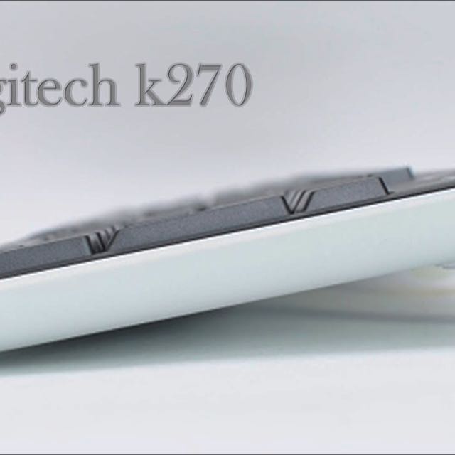 Logitech Bluetooth Keyboard K270 Computers And Tech Parts And Accessories Computer Keyboard On