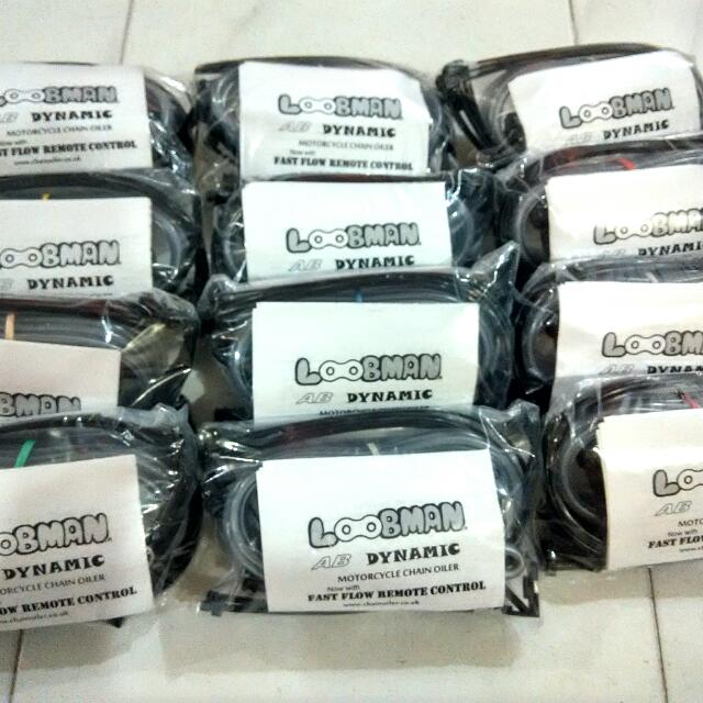 Loobman Chain Oiler [With Installation], Motorcycles, Motorcycle ...