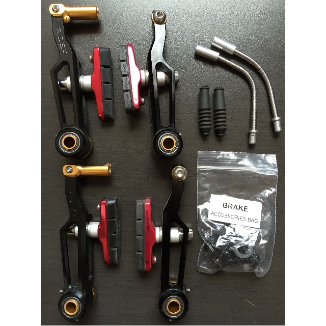 RIDEA V-Brakes (CNC, Long Arm 100mm), Sports Equipment, Bicycles ...