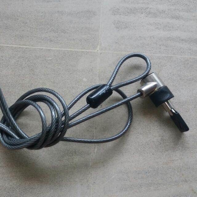STEEL CABLE LOCK FOR LAPTOP, Computers & Tech, Parts & Accessories ...