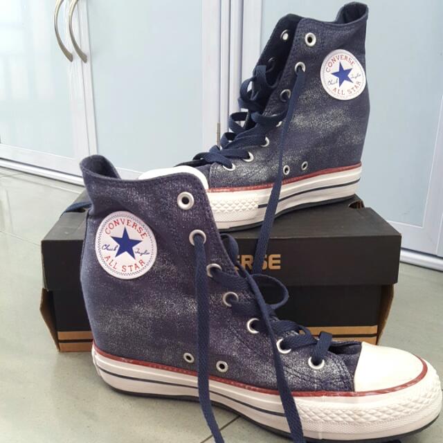 Converse Wedges, Women's Fashion, Footwear, Wedges on Carousell