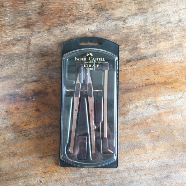 Faber Castell Compass Set With Extension, Hobbies & Toys, Stationery ...