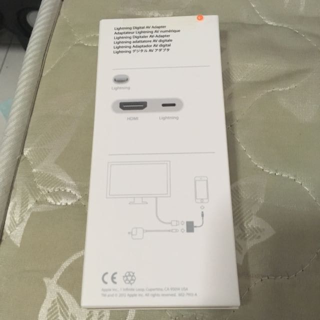 Lightning AV Adapter, Mobile Phones & Gadgets, Mobile & Gadget Accessories, Other Mobile ...