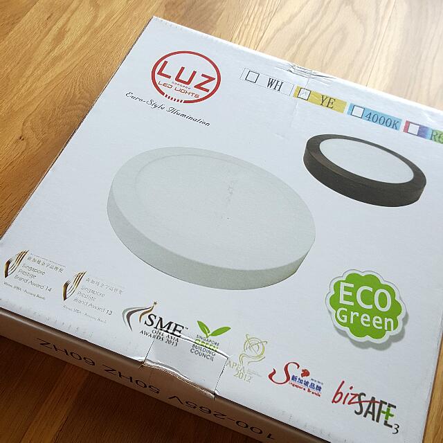 LUZ LED Ceiling Light, Furniture & Home Living, Lighting & Fans ...