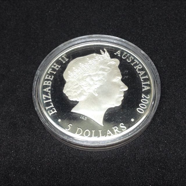 Sydney Olympics 2000 Frilled Lizard Proof Silver Coin, Hobbies & Toys ...