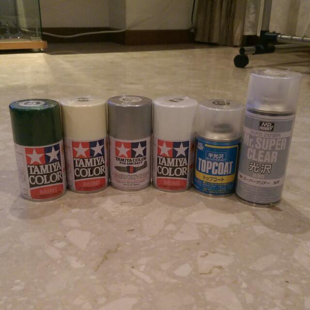 Tamiya Color & Mr Hobby Spray Cans, Hobbies & Toys, Stationery & Craft ...