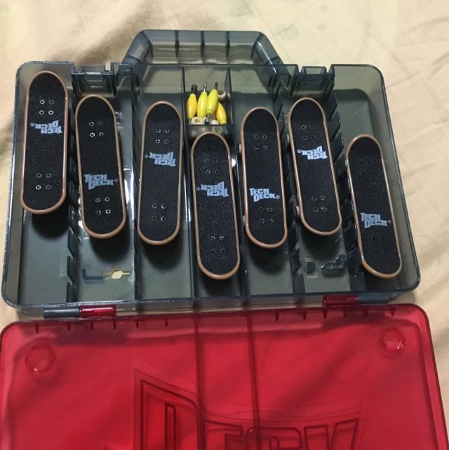 Tech Deck Set (With Case), Hobbies & Toys, Toys & Games on Carousell