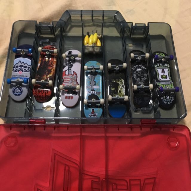 Tech Deck Set (With Case), Hobbies & Toys, Toys & Games on Carousell