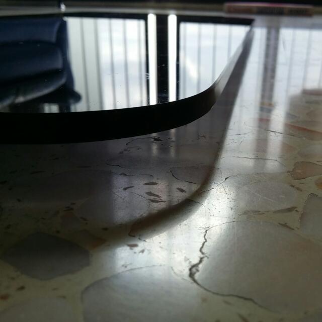 Transparent Black Glass Panel, Furniture & Home Living, Home Decor ...