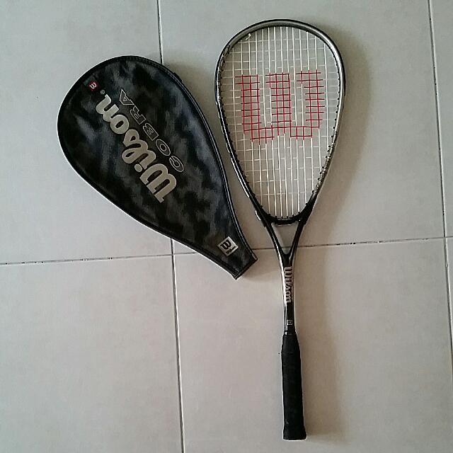 Wilson Squash Racquet, Sports Equipment, Sports & Games, Racket & Ball ...