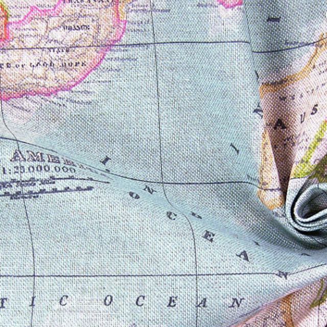 6ft Fabric World Map, Hobbies & Toys, Stationery & Craft, Craft ...