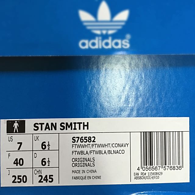 Adidas Originals Stan Smith Navy Blue, Men's Fashion, Footwear ...