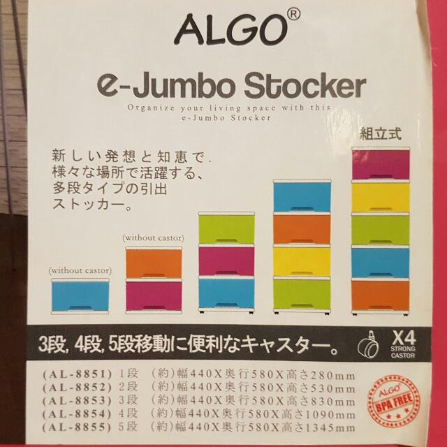 Algo Storage Drawers / Stocker / Box, Furniture & Home Living, Home ...