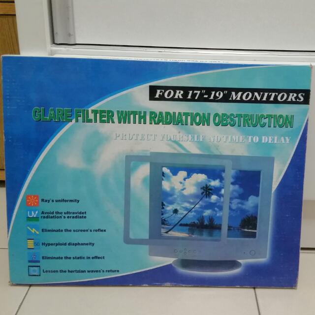 Desktop Glare Filter, Computers & Tech, Parts & Accessories, Computer ...