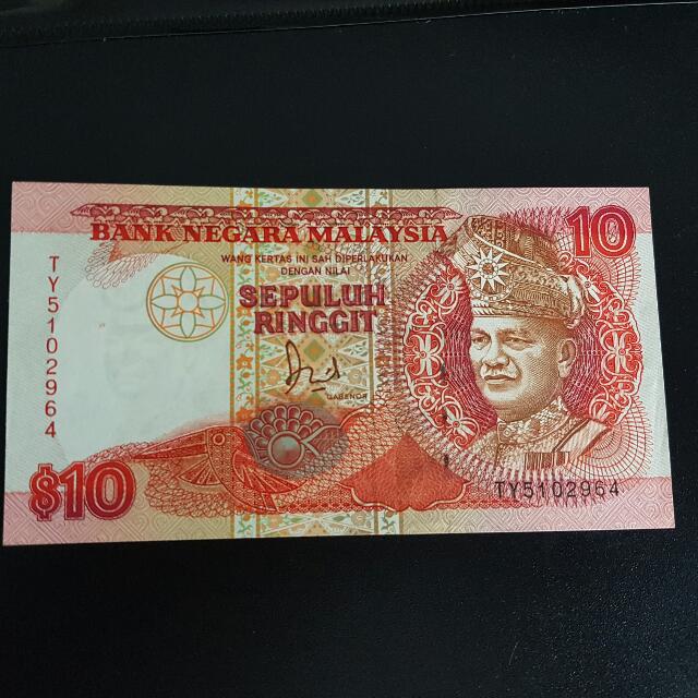 Malaysia 6th Series $10 Old Note, Hobbies & Toys, Memorabilia ...