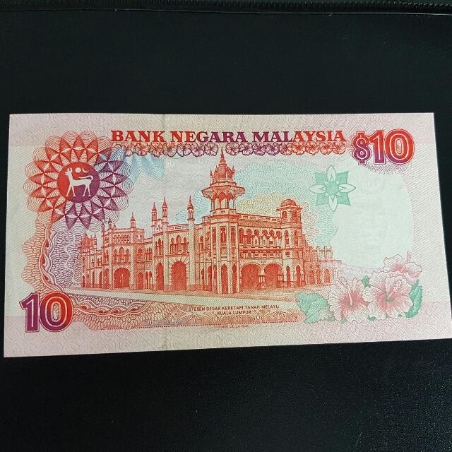 Malaysia 6th Series $10 Old Note, Hobbies & Toys, Memorabilia ...
