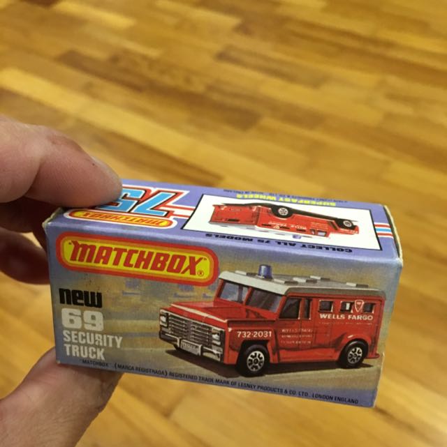 Matchbox Superfast Wells Fargo Security Truck (A), Hobbies & Toys, Toys ...