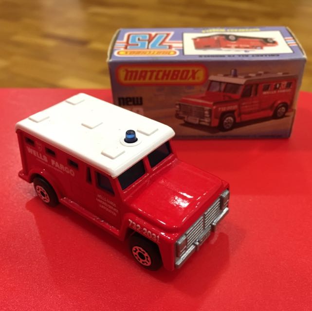 Matchbox Superfast Wells Fargo Security Truck (A), Hobbies & Toys, Toys ...