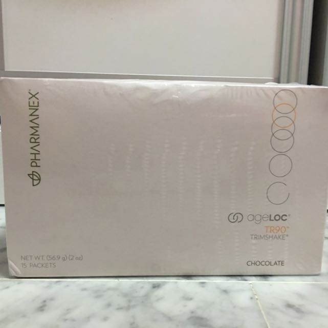 Nuskin ageLoC TR90 Trimshake (Chocolate Flavour), Health & Nutrition ...