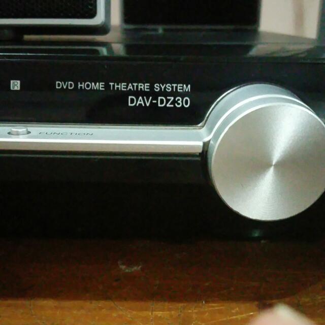 SONY DVD HOME THEATRE SYSTEM DAV-DZ30, TV & Home Appliances, TV ...